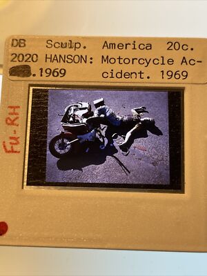 Duane Hanson “Motorcycle Accident” Photorealism 35mm Art Slide | eBay