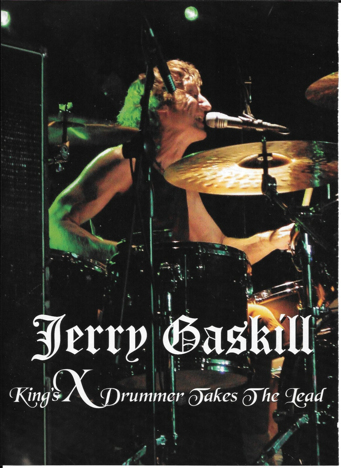 JERRY GASKILL of KING'S X - Music Print Ad Photo - 2005 | eBay