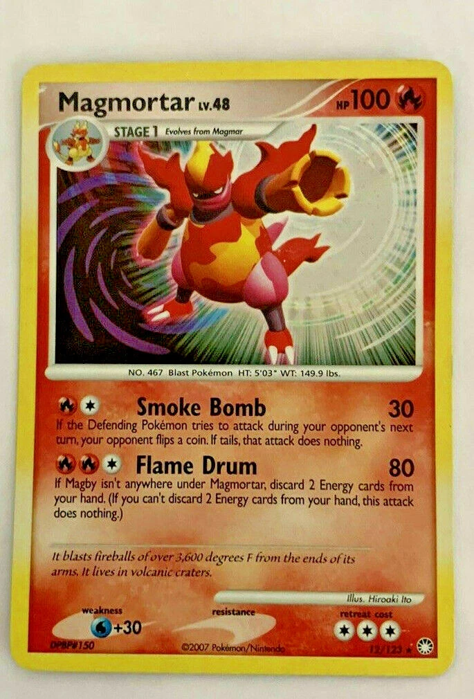 Magmortar Ex Card