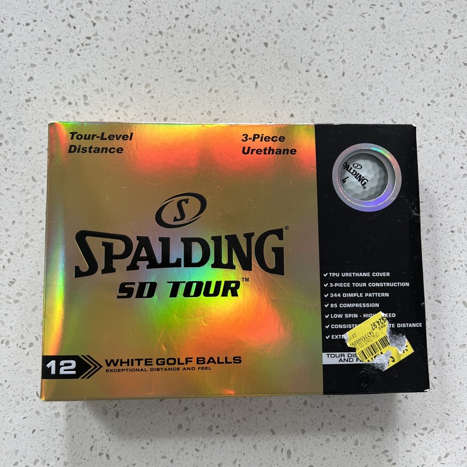 Spalding SD Tour Golf Balls - White, 12 Pack | eBay