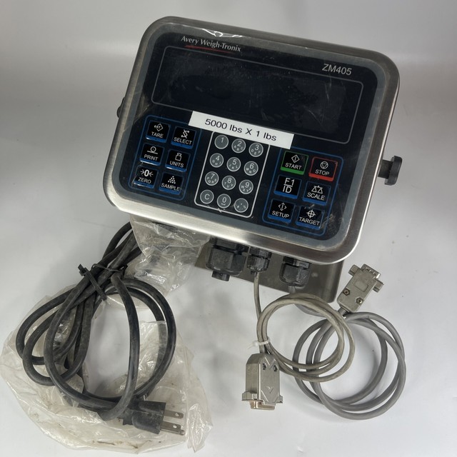 Avery Weigh Tronix ZM405-SD3 Weight Indicator - Parts Only - for sale ...