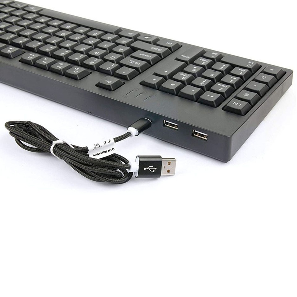 Wired Left Hand Ergonomic Keyboard Computer Keyboards Multimedia for ...