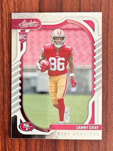 2022 Panini Absolute DANNY GRAY Foil Rookie Card #133 RC 49ers | eBay