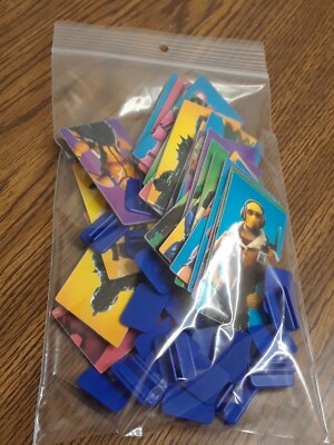 2018 Monopoly Fortnite Edition Replacement Cardboard Outfits and Pawn ...