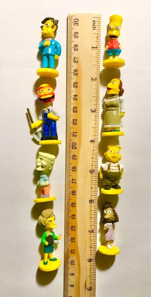 Simpsons School Bobble Head Figures *Rare Vending Figures!* | eBay