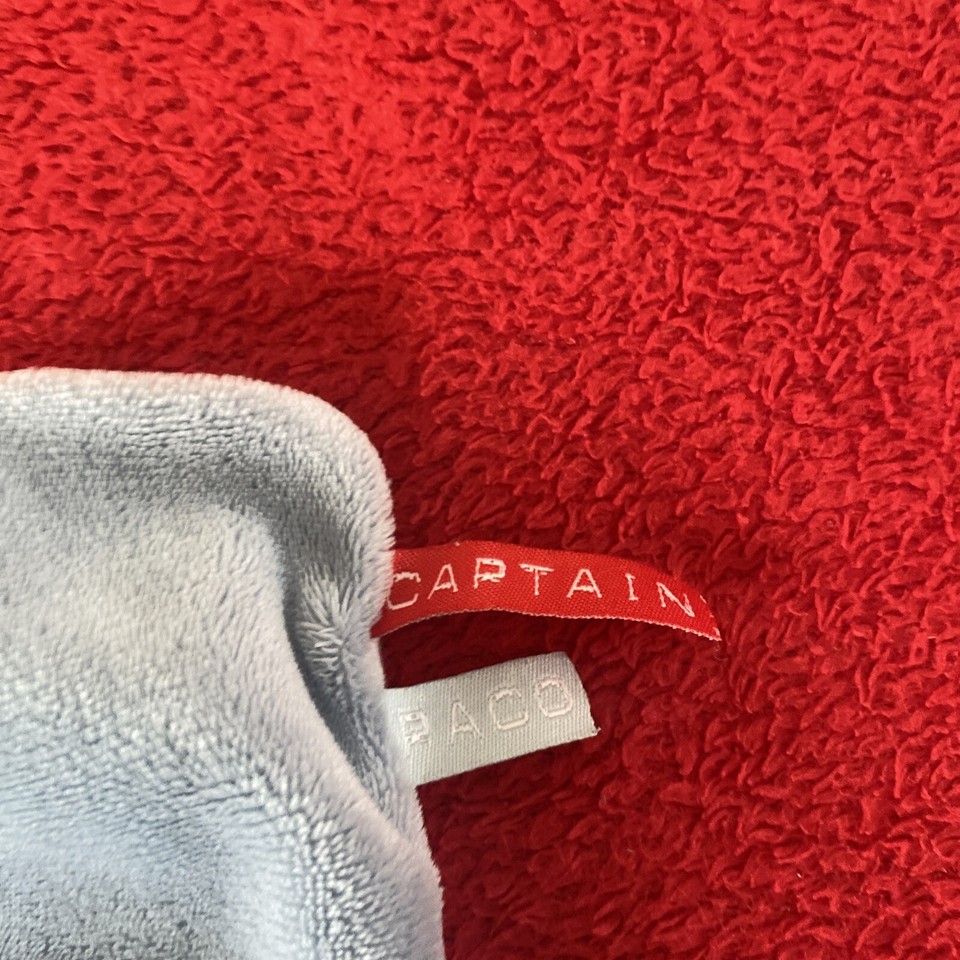 🇫🇷 DOUDOU PLAT NOUKIE'S CAPTAIN ANE PACO BLEU BLANC POISSON ROUGE ...