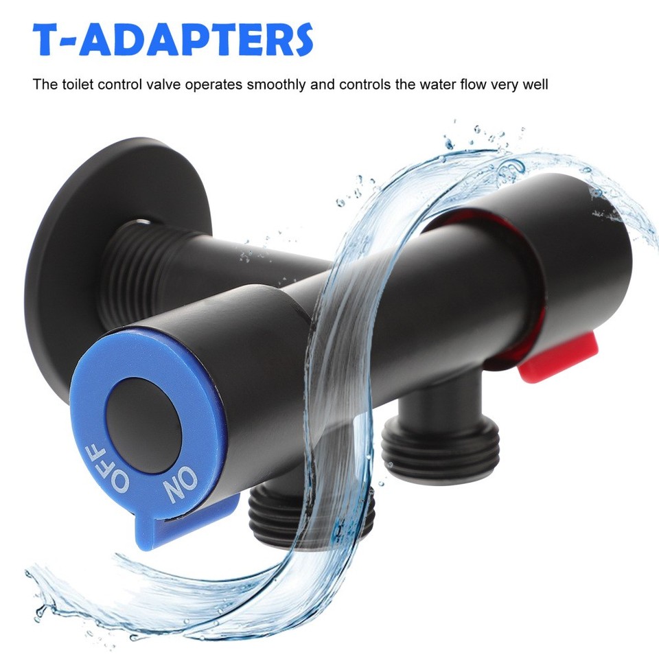 Toilet Angle Stop Shut Off Valve Stainless Toilet Shut Off Valve Sink ...