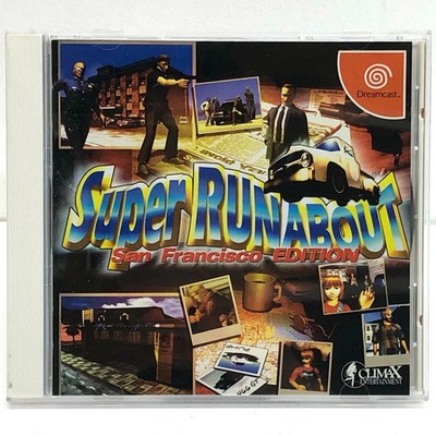 Super RUNABOUT San Francisco EDITION Dreamcast Japan Import F/S FedEx ...