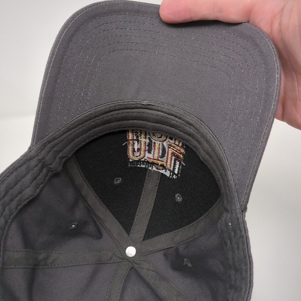 ATL Hat Gray Otto OSFM 100% Cotton Adjustable Snap Baseball Cap Hat | eBay