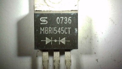MBR1545CT 45v 15A dual diode TO220 -USED GUARANTEED- | eBay