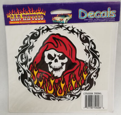 Barjan 4550008 Barjan - 04550008 Tribal Skull Decal | eBay