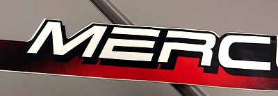 NEW MERCURY OEM OUTBOARD MERC DECAL AS SHOWN IN PICTURE | eBay