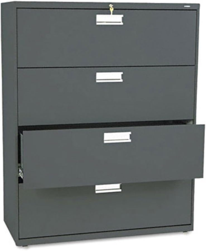 600 Series 4-Drawer File Finish: Black 705353849053 | eBay