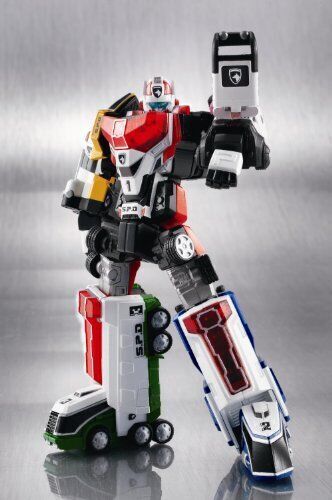 Super Robot Chogokin Dekaranger Robo Painted Action Figure Bandai Japan ...