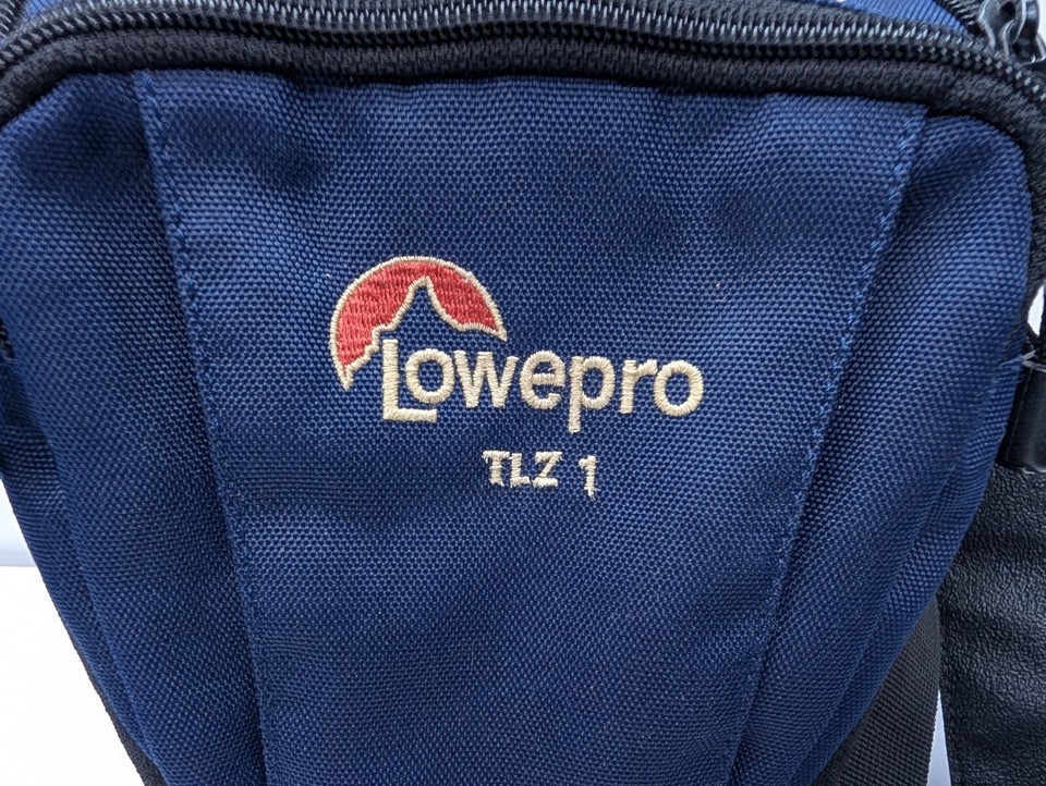 Lowepro Camera Bag TLZ 1 Blue Padded Top Load with Handle & Shoulder ...