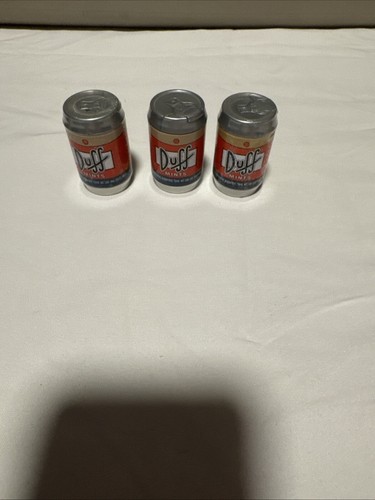 DUFF Beer Can MINTS The Simpsons SEALED MINT Bart Homer Lisa Marge ...