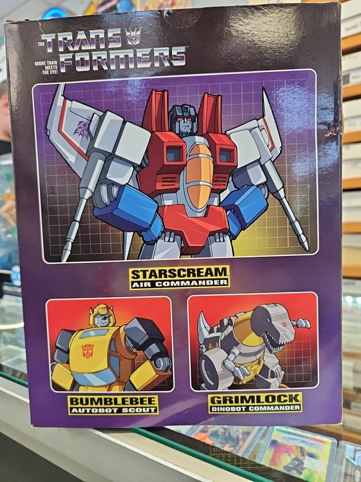 PCS Collectibles Transformers STARSCREAM 9'' PVC Statue Figure Air ...