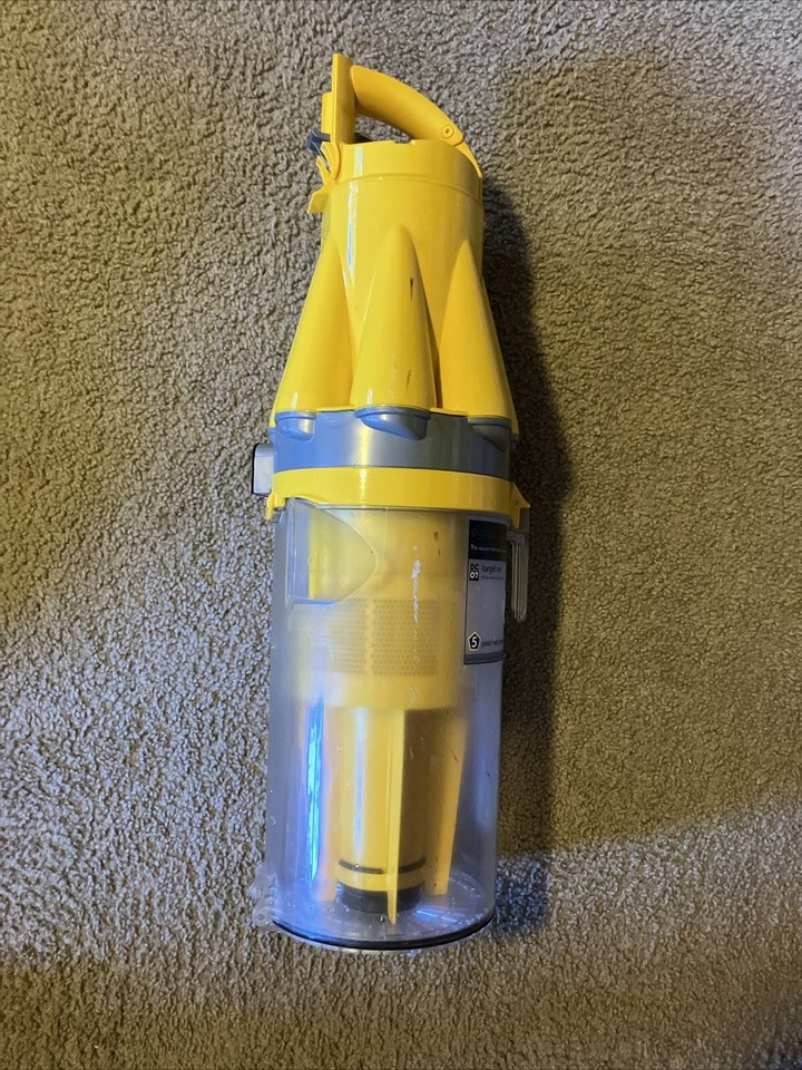 Dyson DC07 Genuine Root 8 Cyclone Canister And Dustbin Yellow OEM | eBay