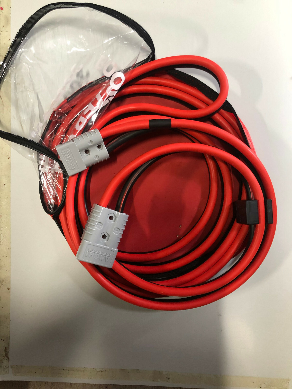 JUMPER LEADS ANDERSON 120 TO 175 AMP STYLE PLUGS 5,5 METER CABLE 4X4 ...