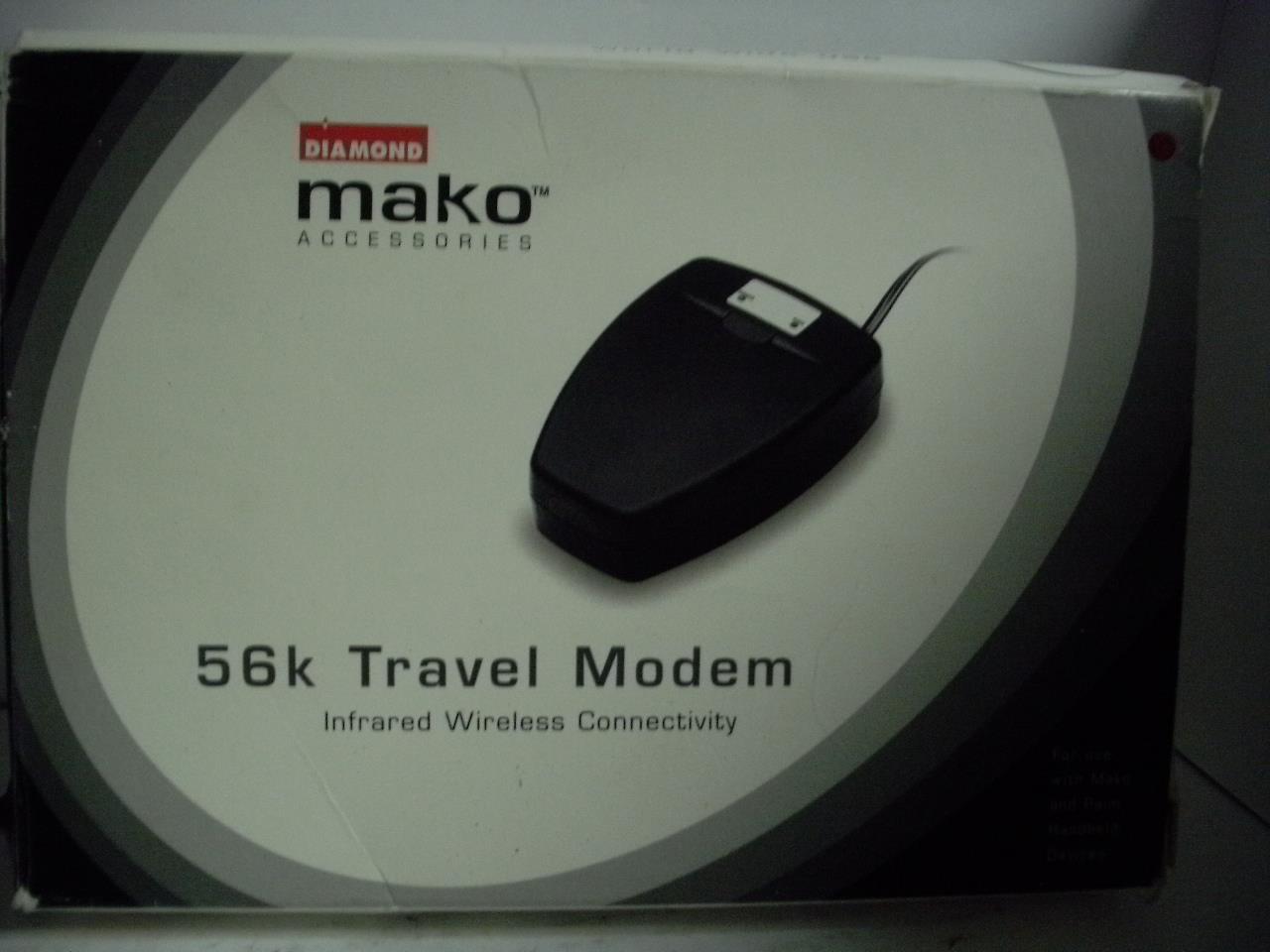 DIAMOND MAKO 56K TRAVEL MODEM W/ INFRARED WIRELESS CONNECTIVITY NEW ...