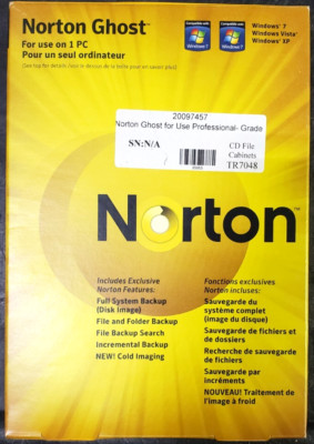 Norton Ghost for Use Professional-Grade backup and recovery (20097457 ...