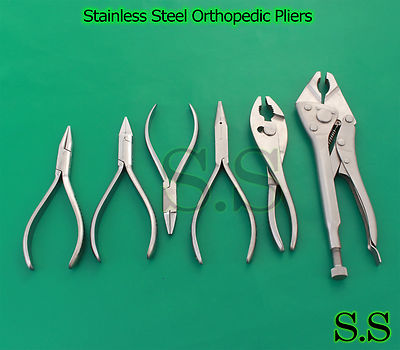 Stainless Steel Orthopedic Pliers Ortodontic Instruments | eBay