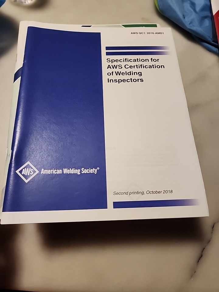 Cwi Welding Books All Welding Inspection Books For Cwi | eBay