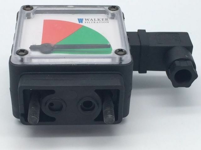 Walker Filtration Pop-up Indicator Differential Pressure Gage 16 barg ...