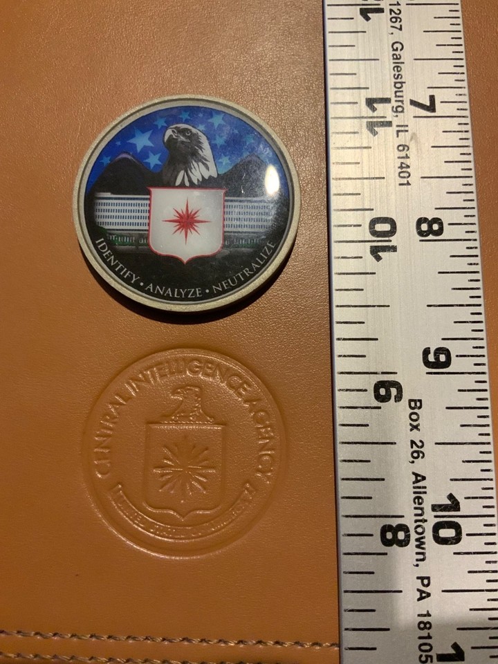 Central Intelligence Agency CIA Counterintelligence Mission Coin ...