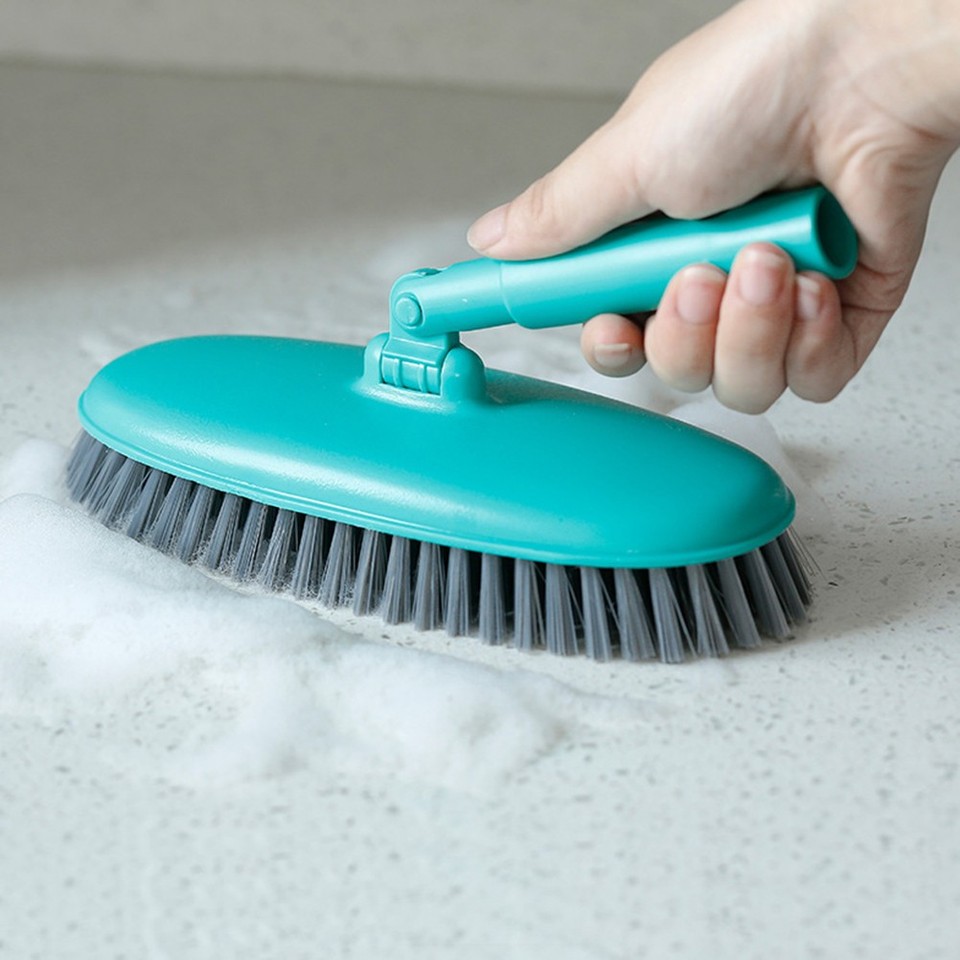 Long Handle Floor Flexible Floor Cleaning Brush Tile Fllor Cleaning ...