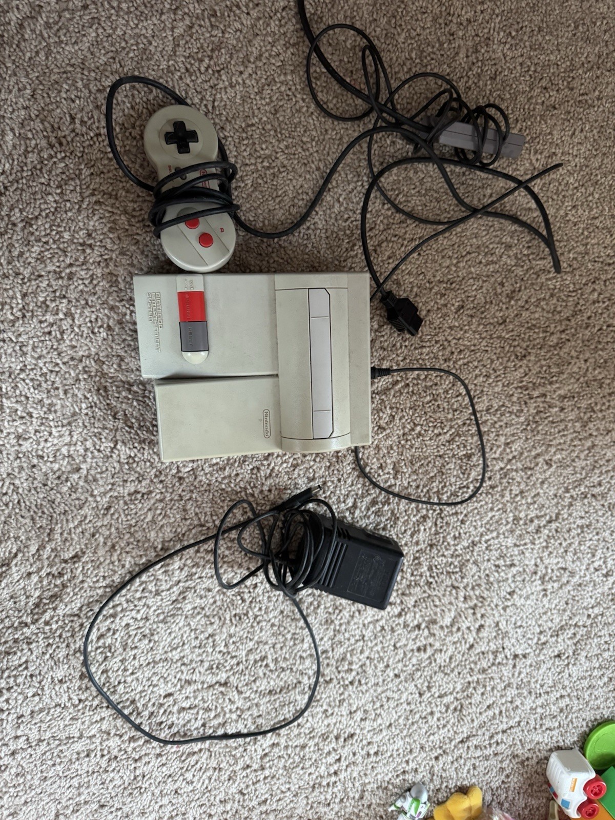 Nintendo NES Top Loader Console + 1 Dog Bone Controller tested works | eBay
