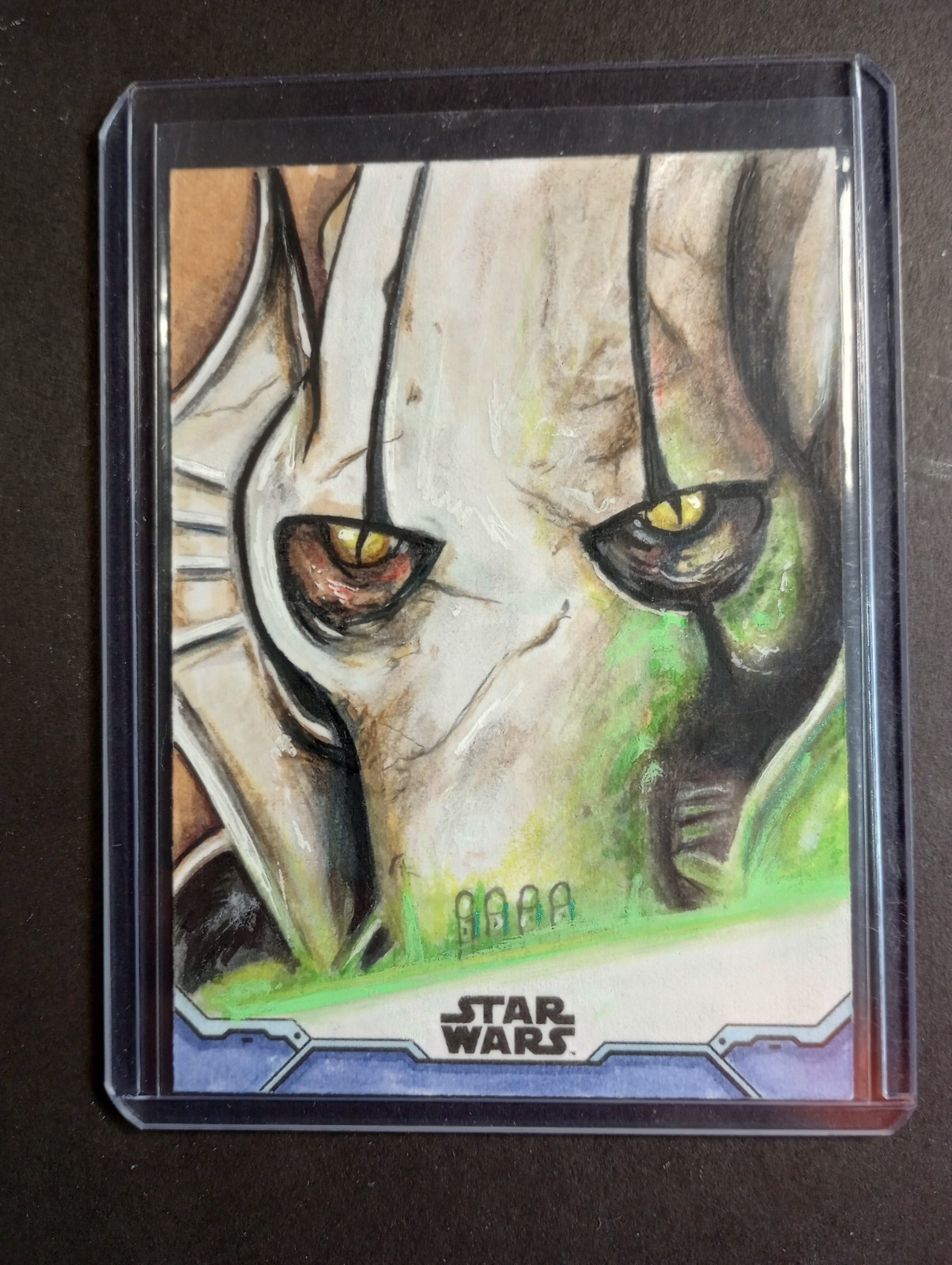 Topps Star Wars Sketch Card 1/1 - General Grievous - HTF - Keith Farnum ...