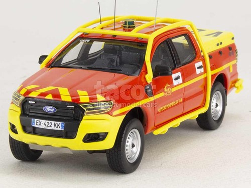 Ford Ranger Double Cab Fire Truck - Alarm 1/43 | eBay