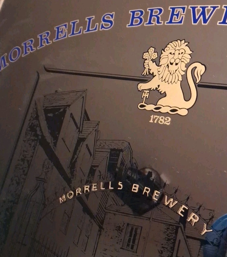 Morrells Lion Brewery Oxford Pictorial Mirror, Fine Oxford Ales | eBay UK