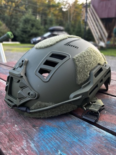 Hard Head Veterans Tactical Helmet ATE Bump M/L OD green | eBay