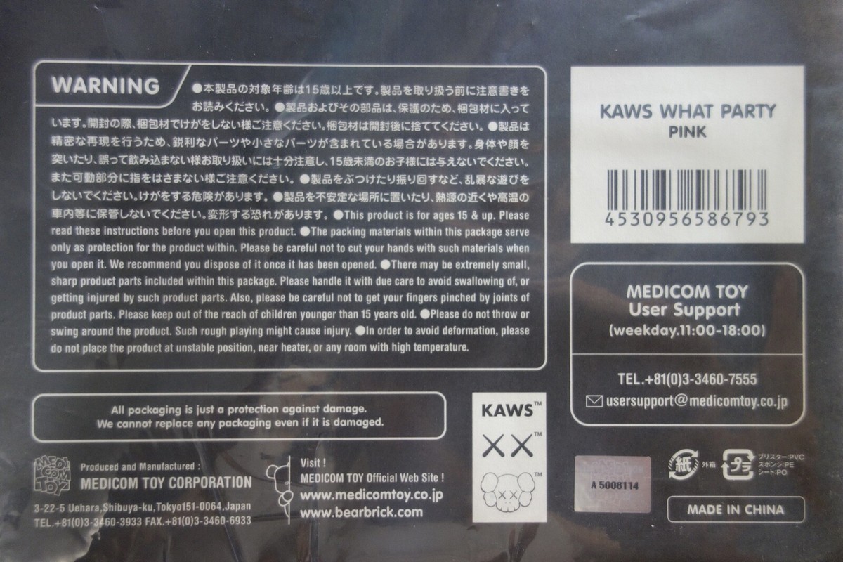 Kaws Medicom Toy Open Edition Kaws Medicom Toy Open Edition
