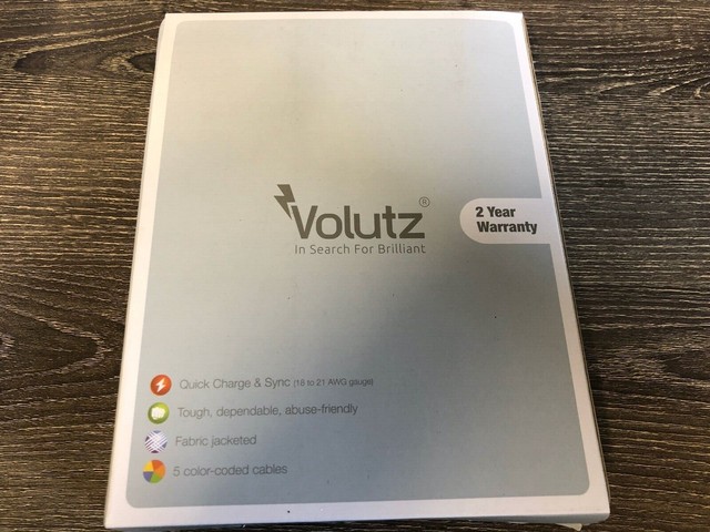 Volutz USB Type C Cable - 5 Pack for sale online | eBay