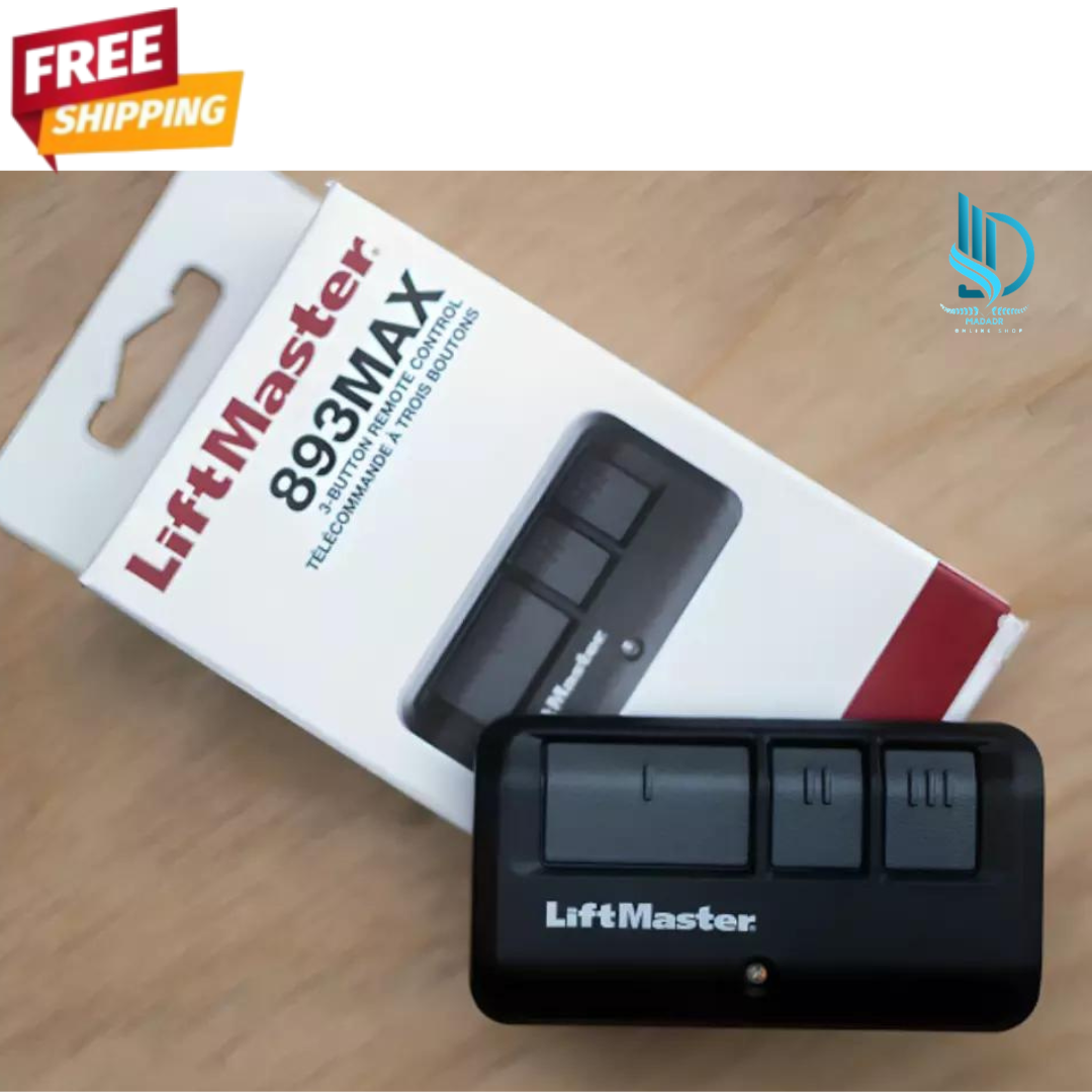 Liftmaster 893 Max Garage Door Opener 3 Button Visor Remote Control | eBay