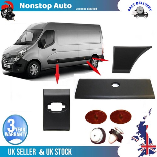 DOOR MOULDING PANEL STRIP FRONT REAR LEFT FOR RENAULT Master III ...