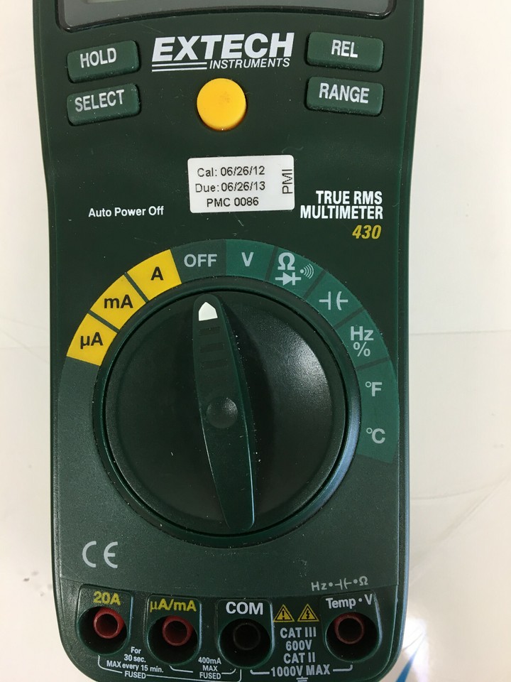 Extech Instruments 430 True RMS Multimeter *USED* | eBay