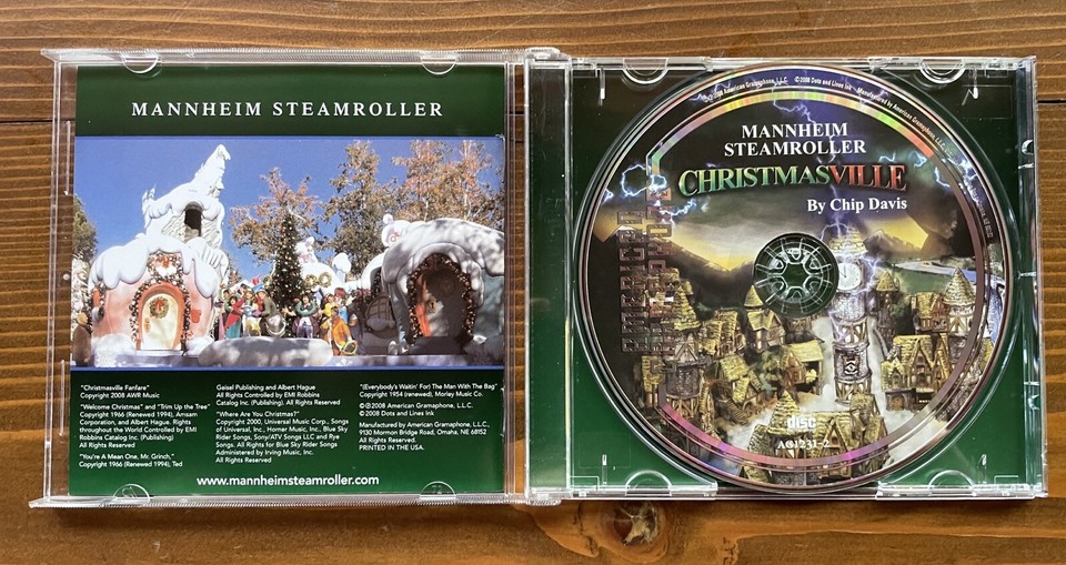 Mannheim Steamroller - Christmasville - CD - Fully Tested! | eBay