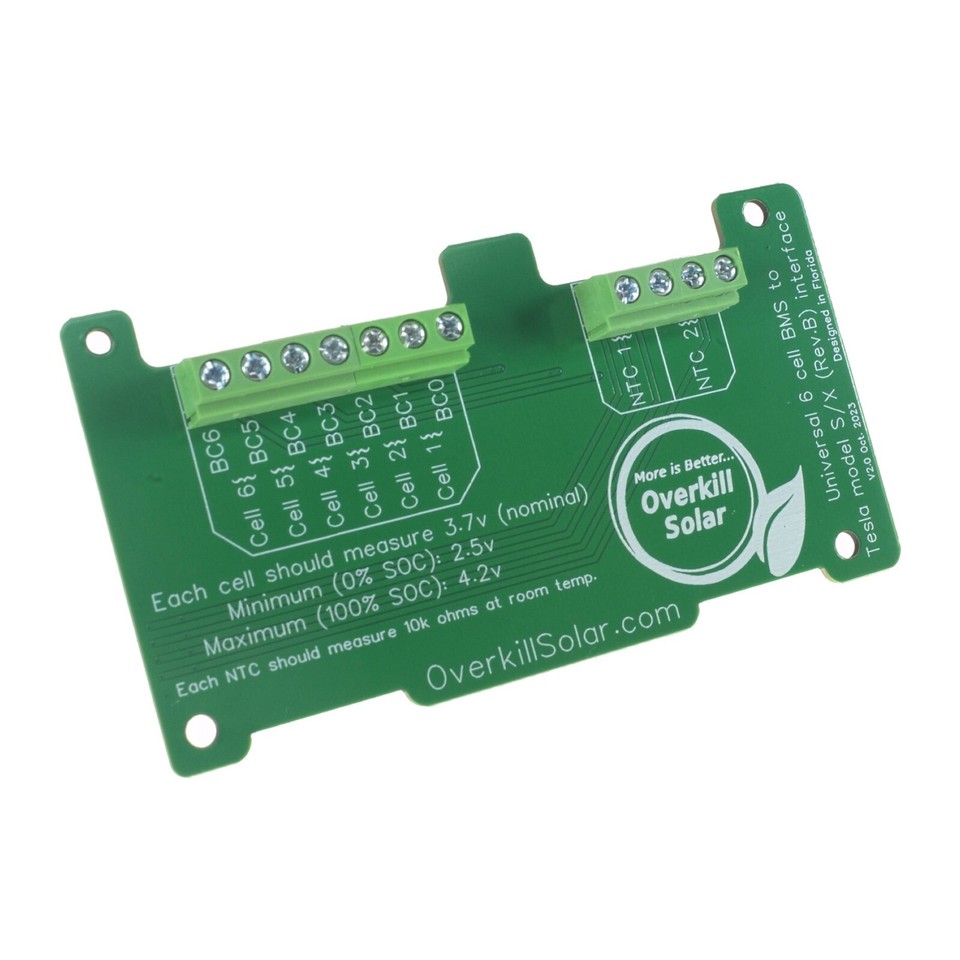 Tesla Universal BMS Interface Board | eBay