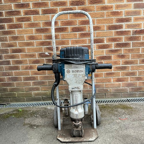 Bosch GSH27 Electric Breaker Jack Hammer with Transport Trolley & 110v ...