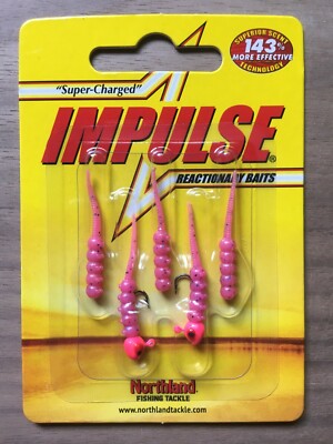 Northland Fishing Tackle - Impulse® Jig'n Tail Slug Bug - Glo Pink | eBay