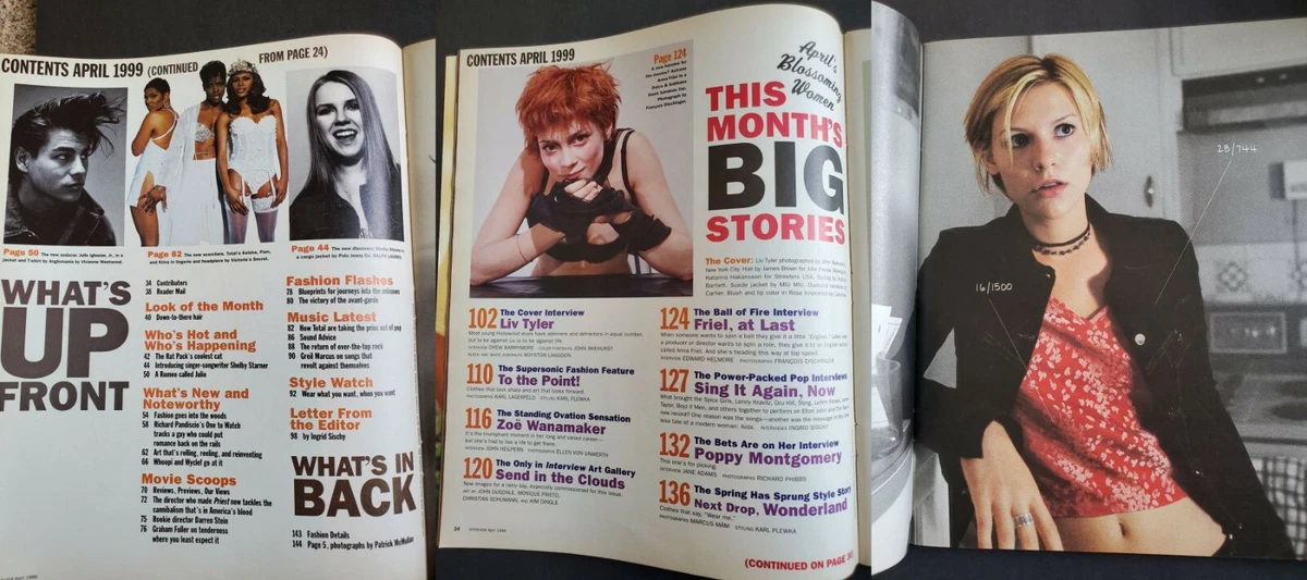 Interview Magazine Spread