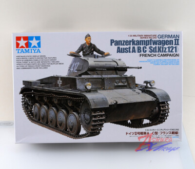 Tamiya Model 35292 1/35 WWII German Tank Pzkw II Ausf. A/B/C (Sd.Kfz ...