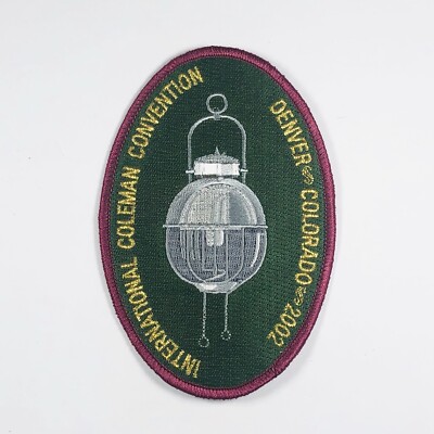 2002 ICCC International Coleman Collectors Club Convention Patch Denver ...