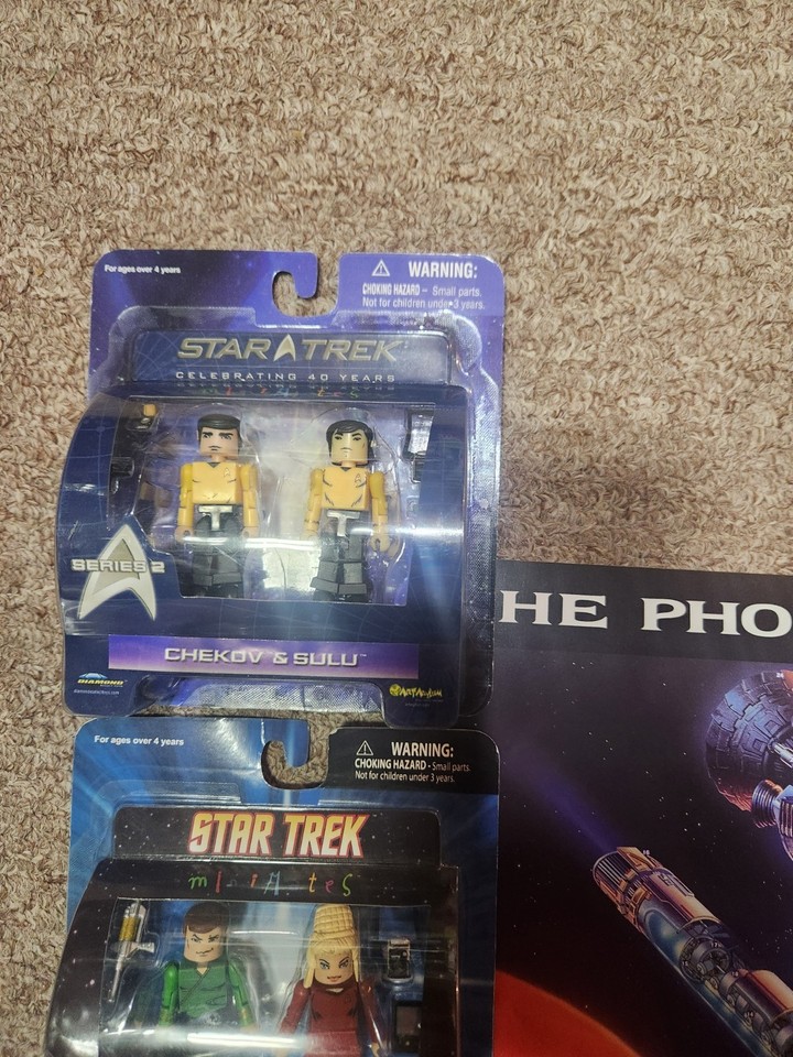 Art Asylum MiniMates from Star Trek and Battlestar Galactica - 7 sets ...