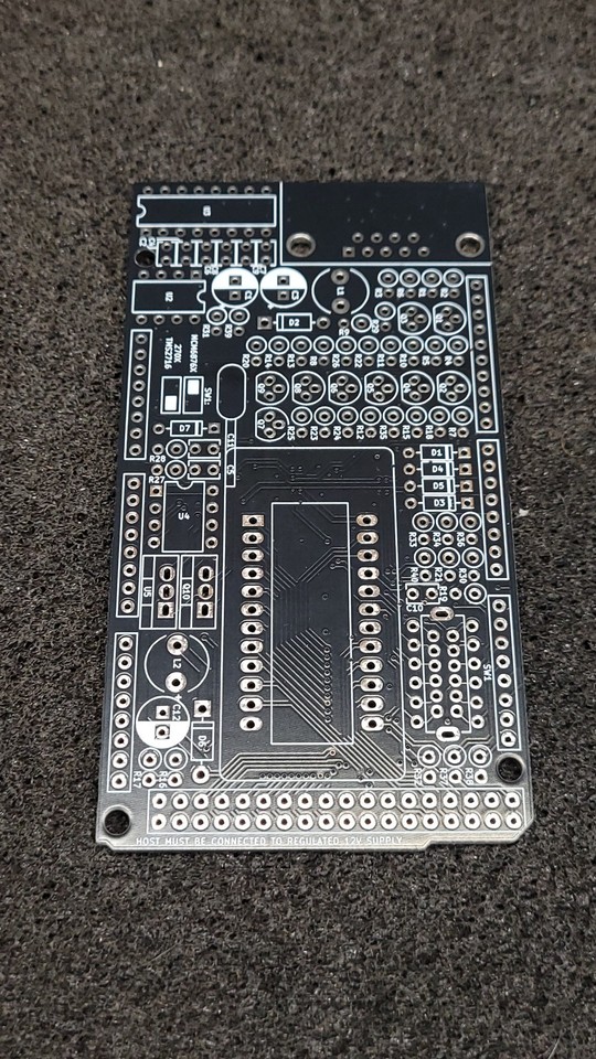 EPROM programmer PCB for 2708 2704 TMS2716 MCM68764 MCM68766 W/ ZIF ...