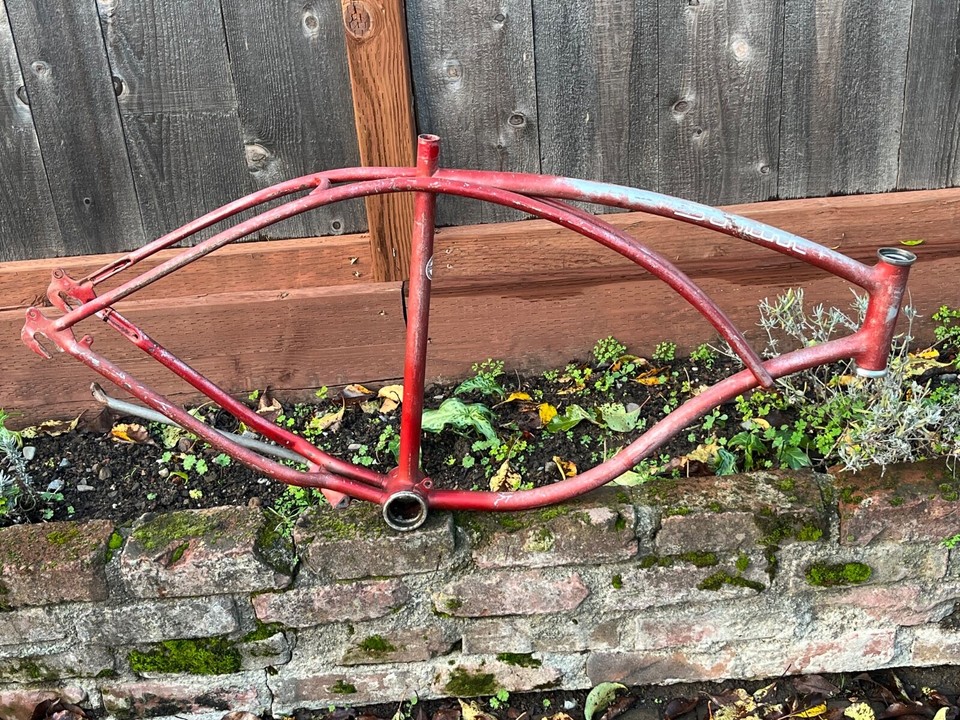 VINTAGE 1979 SCHWINN BICYCLE FRAME 26 KLUNKER CRUISER JAGUAR TYPHOON ...